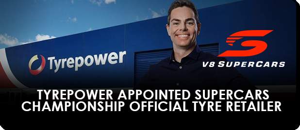 Tyrepower Appointed Supercars Tyre Retailer | Tyrepower